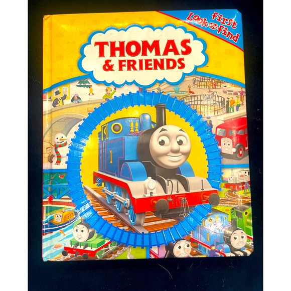 Thomas & Friends | Other | Thomas Friends Look And Find Book | Poshmark